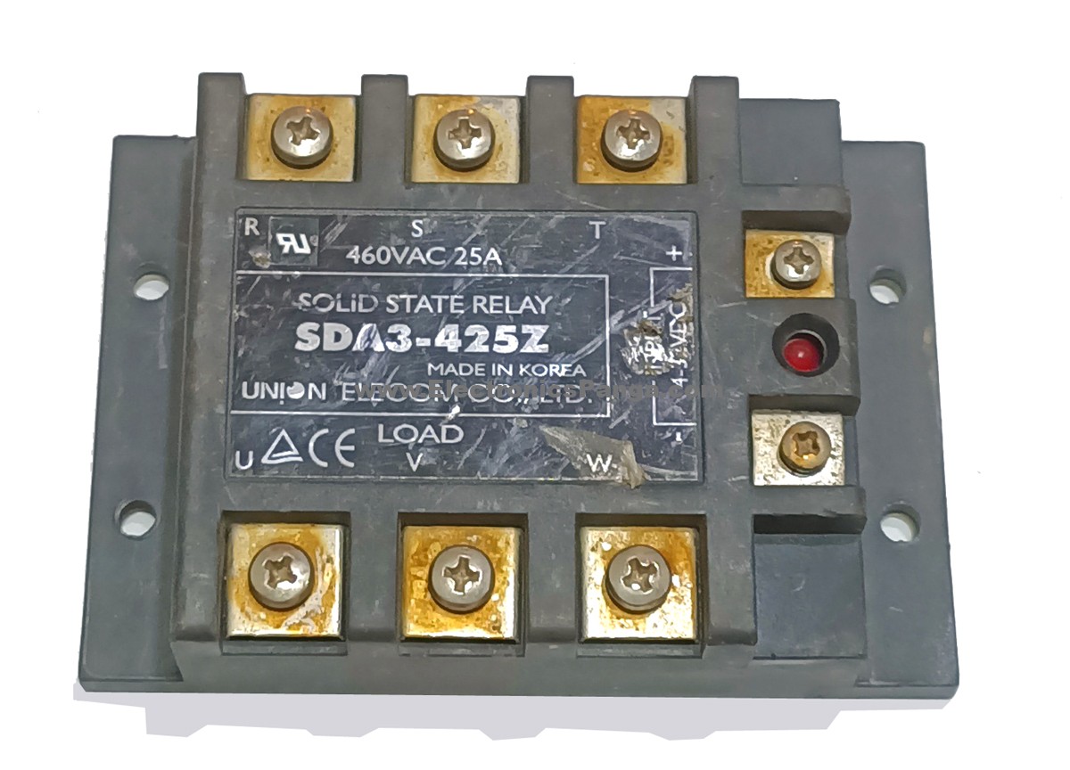 UNION SDA3-425Z 460V/DC 25A Solid State Relay R39 – Star International
